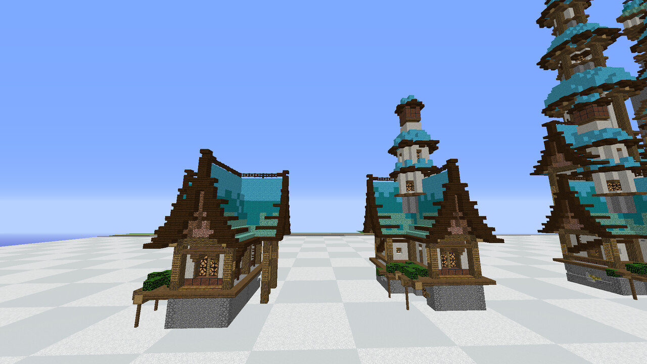 Fantasy house pack | BUILD by : Arocuis Minecraft Map