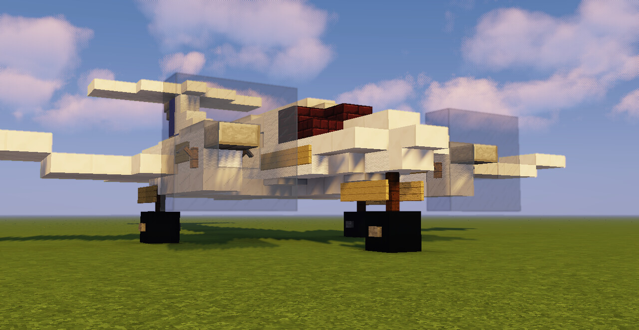 Jurassic Park [Aircraft] Beechcraft B200 Minecraft Map