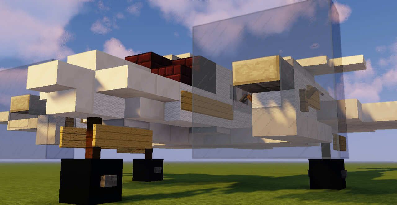 Jurassic Park [Aircraft] Beechcraft B200 Minecraft Map