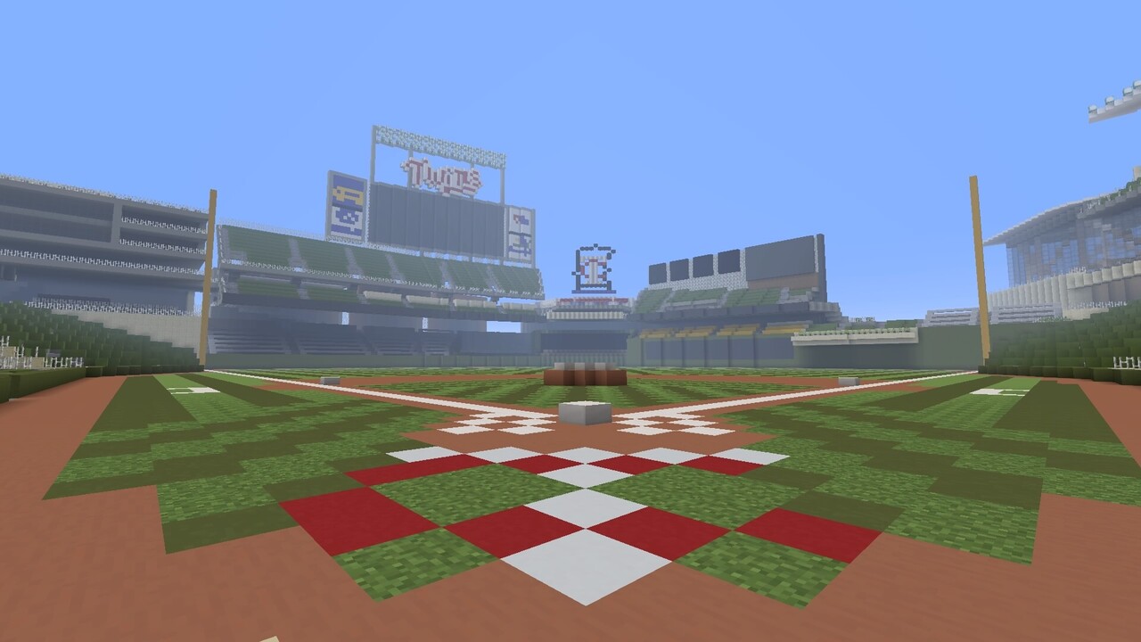 Minecraft Target Field- Home of the Minnesota Twins Minecraft Map