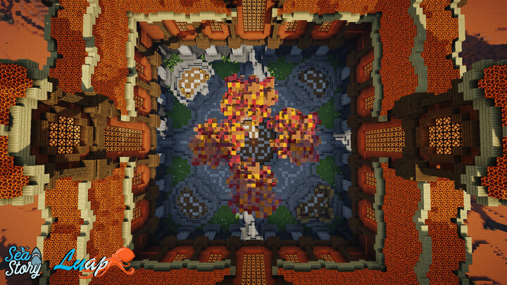 Fantastic western faction spawn Minecraft Map
