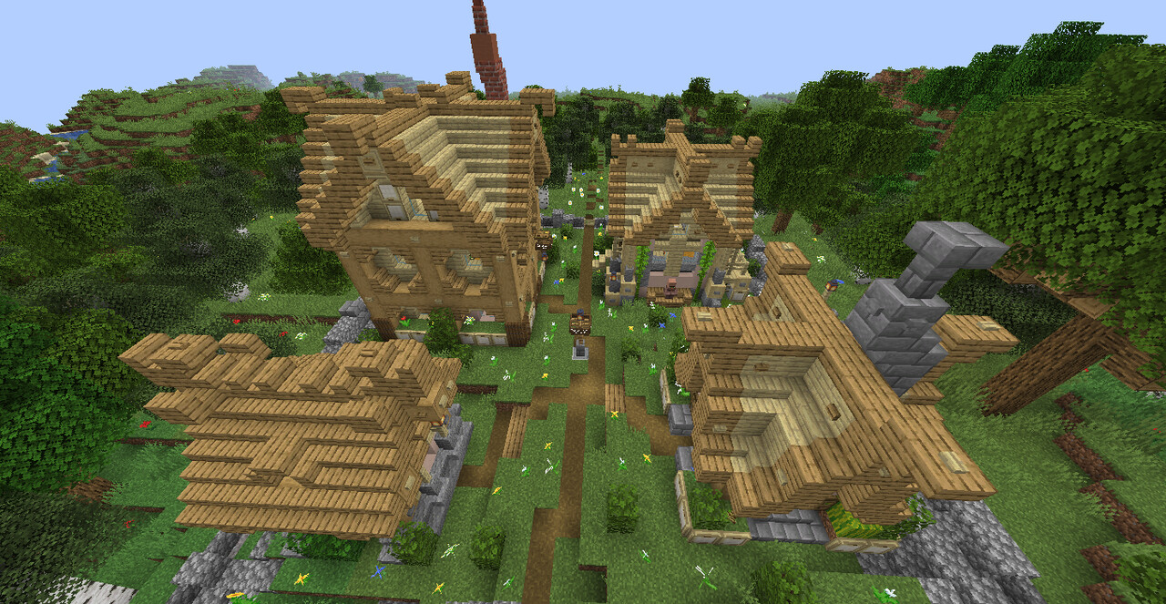 Adventure in the Middle-Earth Minecraft Map