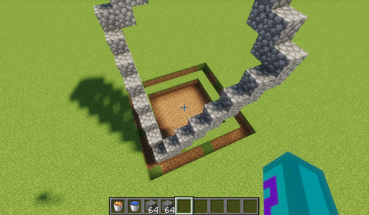 Easy Mega Base - Made With Lavacasting Minecraft Map