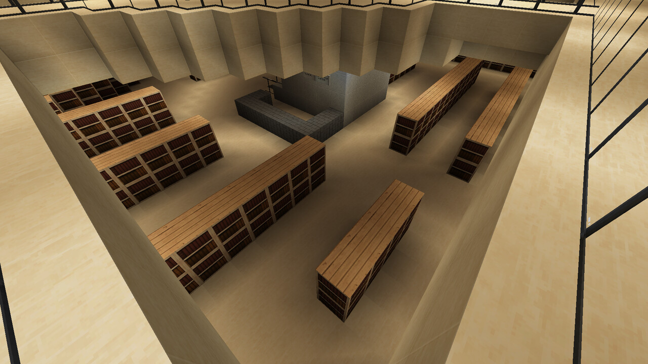 Virgin Megastore - Cowville, MCParks Minecraft Map