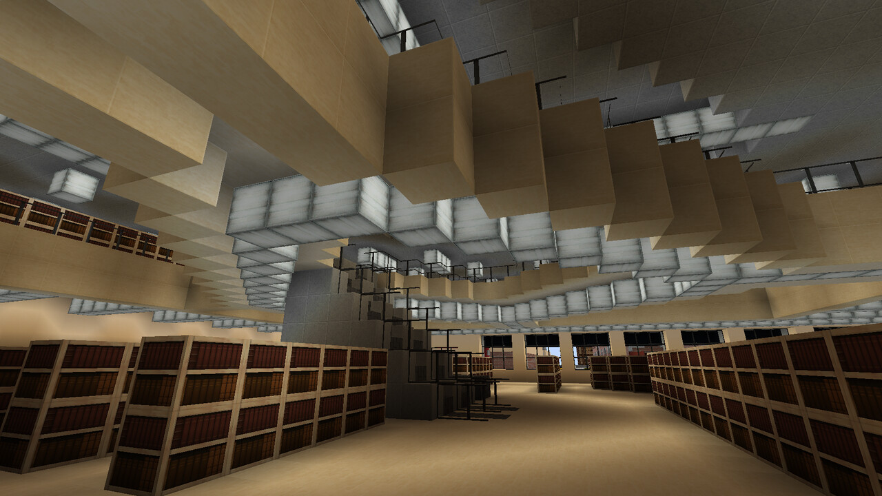 Virgin Megastore - Cowville, MCParks Minecraft Map