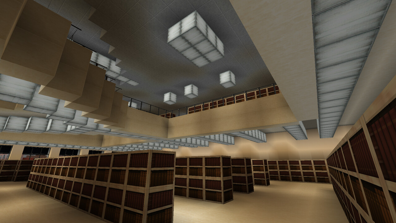 Virgin Megastore - Cowville, MCParks Minecraft Map