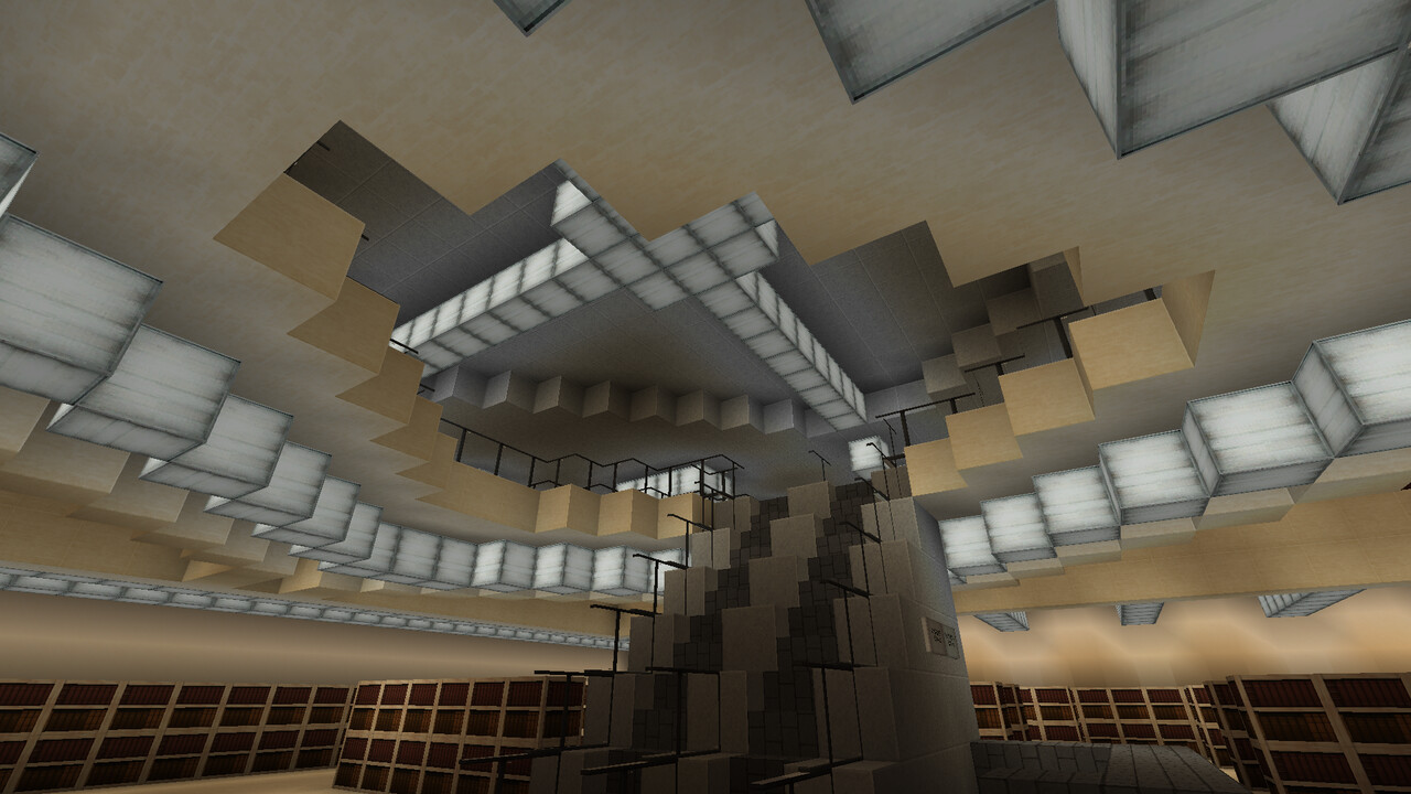 Virgin Megastore - Cowville, MCParks Minecraft Map