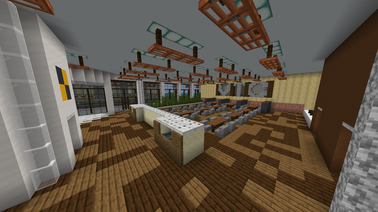 Custom office building (VTC) Voxel Town Center, and interior! credit to ...