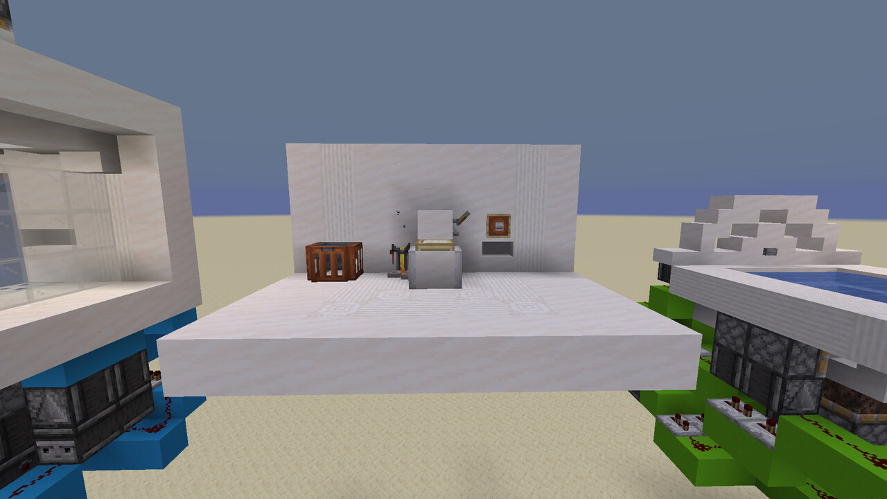 Redstone Bathroom Furniture Set Minecraft Map