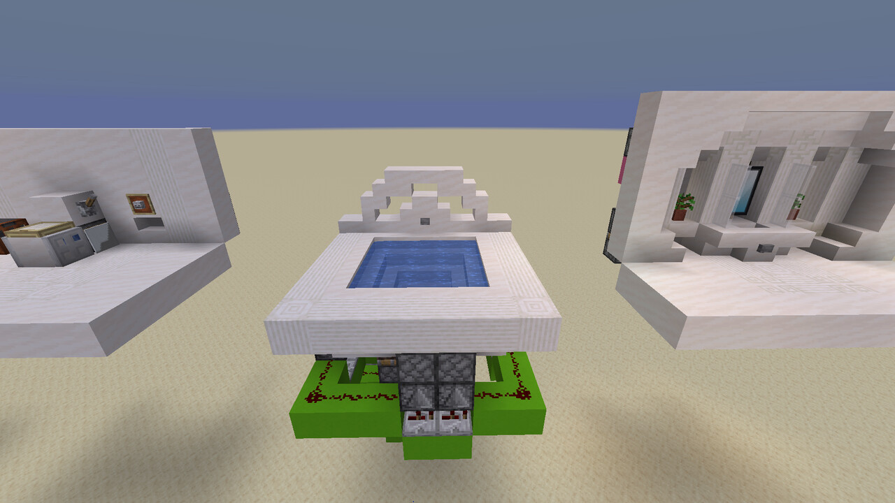 Redstone Bathroom Furniture Set Minecraft Map