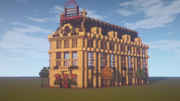 Ratatouille | Gusteau's Restaurant Build Minecraft Map