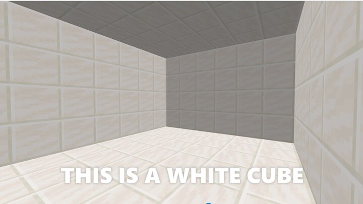 White Cube! Minecraft Map