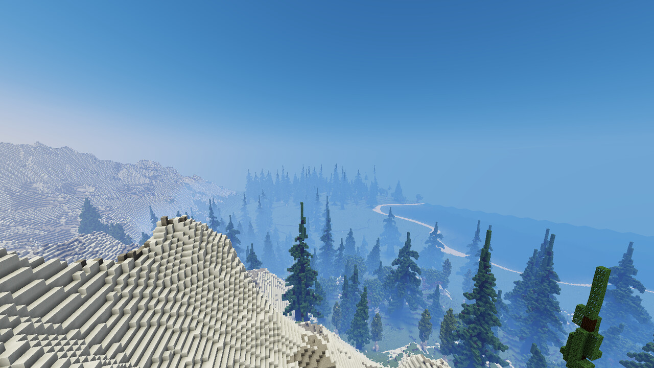 Normal landscape [5000x5000] Minecraft Map