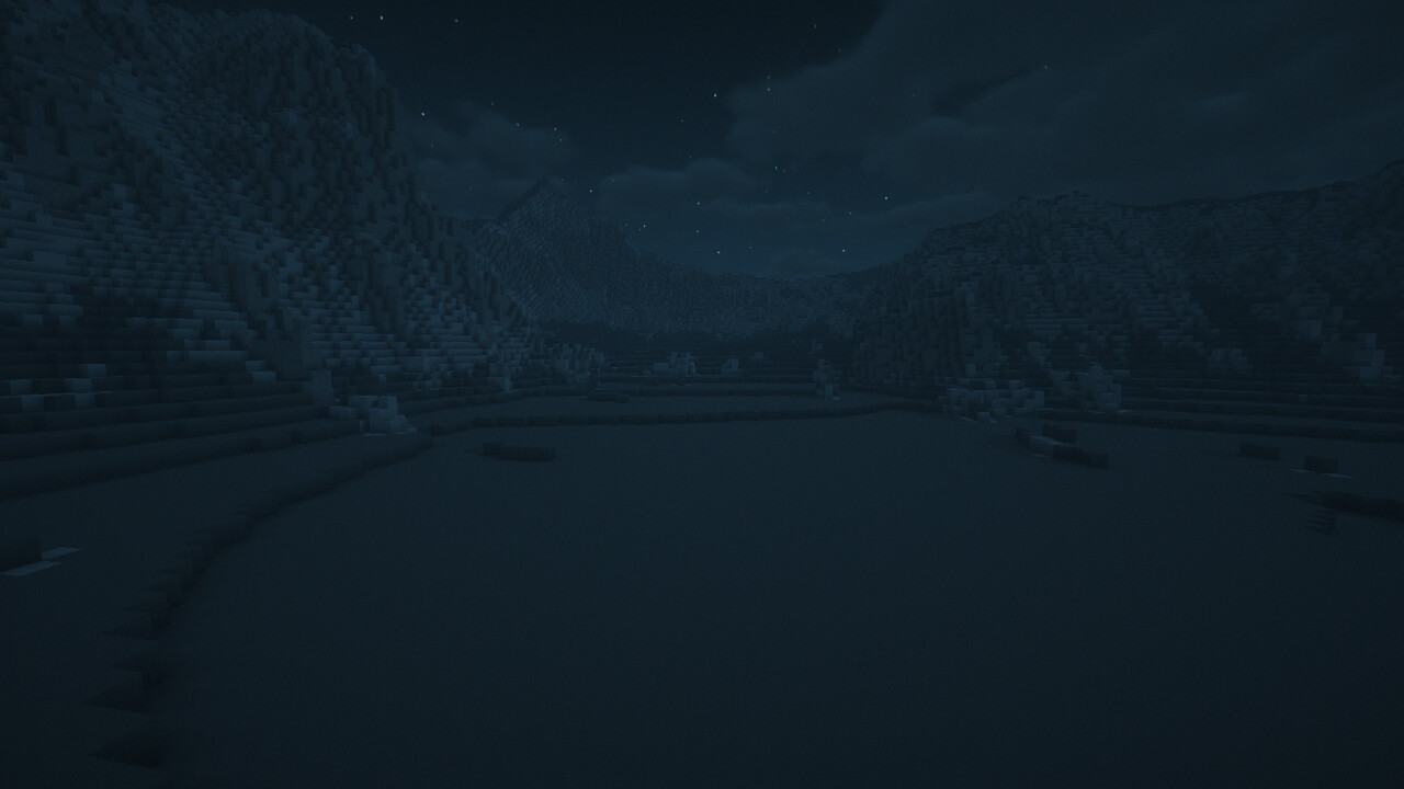 Moon landscape Minecraft Map