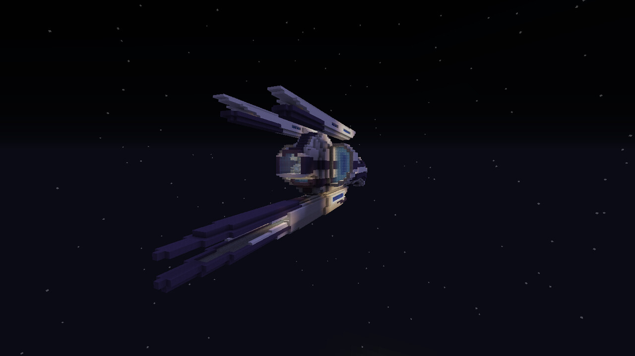 Falcon-Class Gunship Minecraft Map