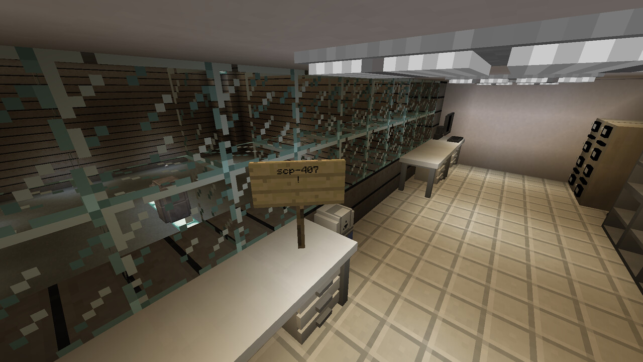 SCP project Minecraft Map