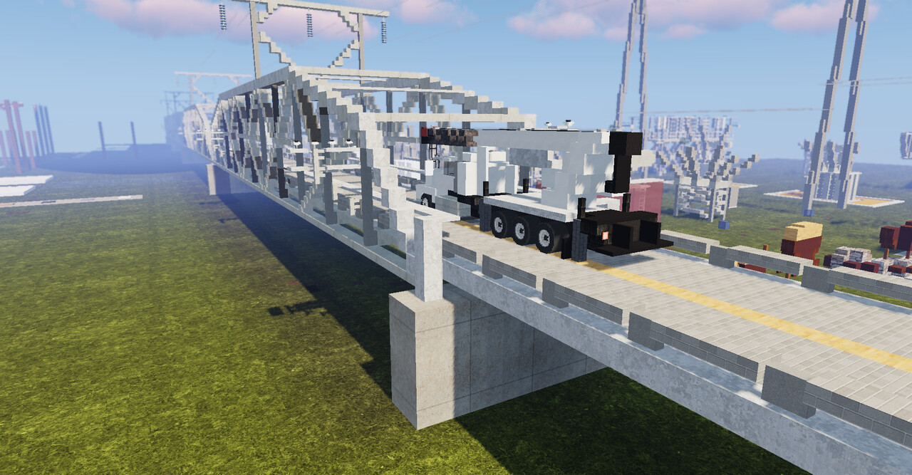 Freightliner 112SD Digger Derrick Minecraft Map