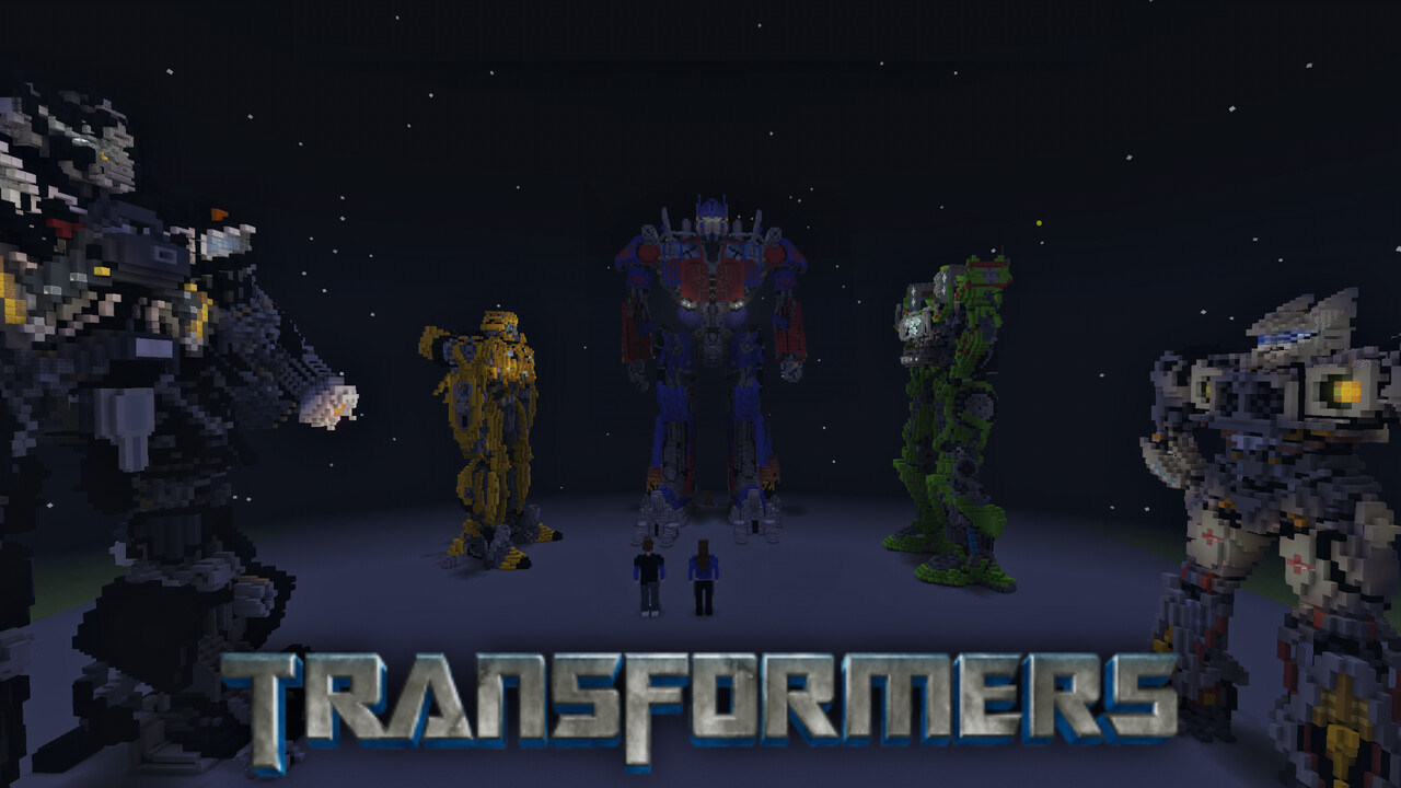 Minecraft Transformers Autobots Arrival Minecraft Map