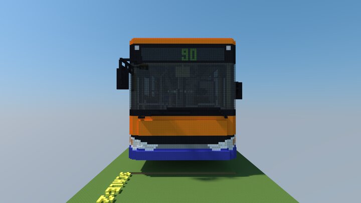 [2 IN 1] Minecraft Daewoo BC095 Airport (20:1 scale) Minecraft Map