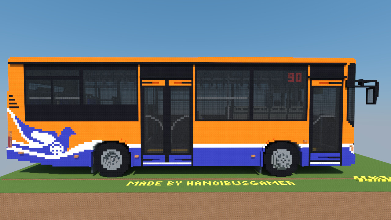 [2 IN 1] Minecraft Daewoo BC095 Airport (20:1 scale) Minecraft Map