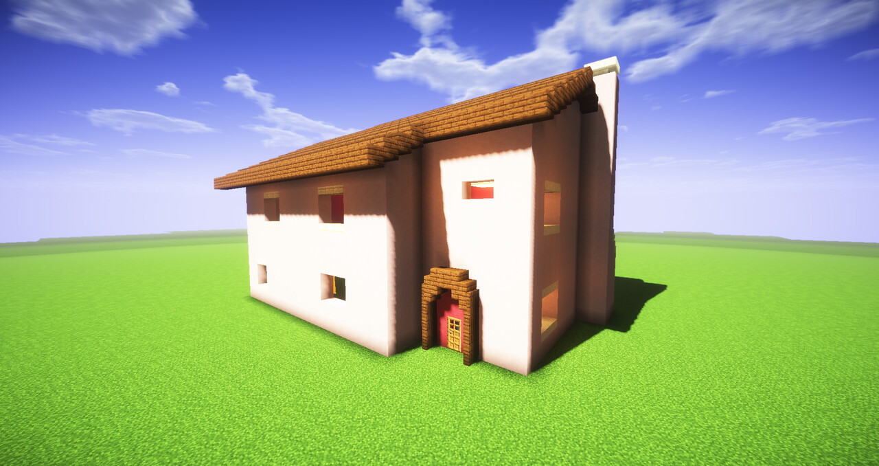 Simpsons House (2:1 Scale) Minecraft Map