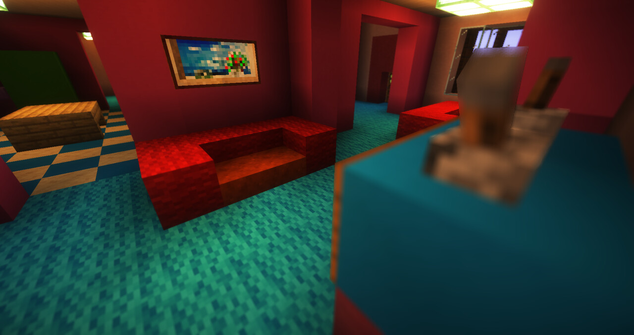 Simpsons House (2:1 Scale) Minecraft Map