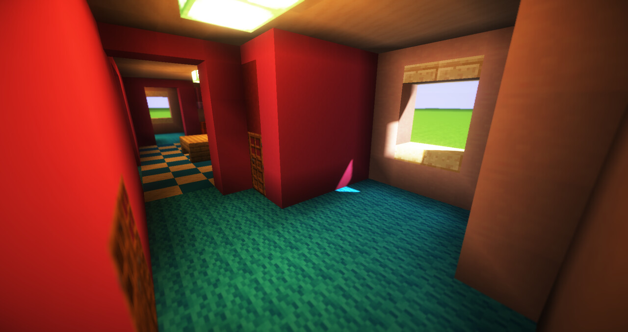 Simpsons House (2:1 Scale) Minecraft Map