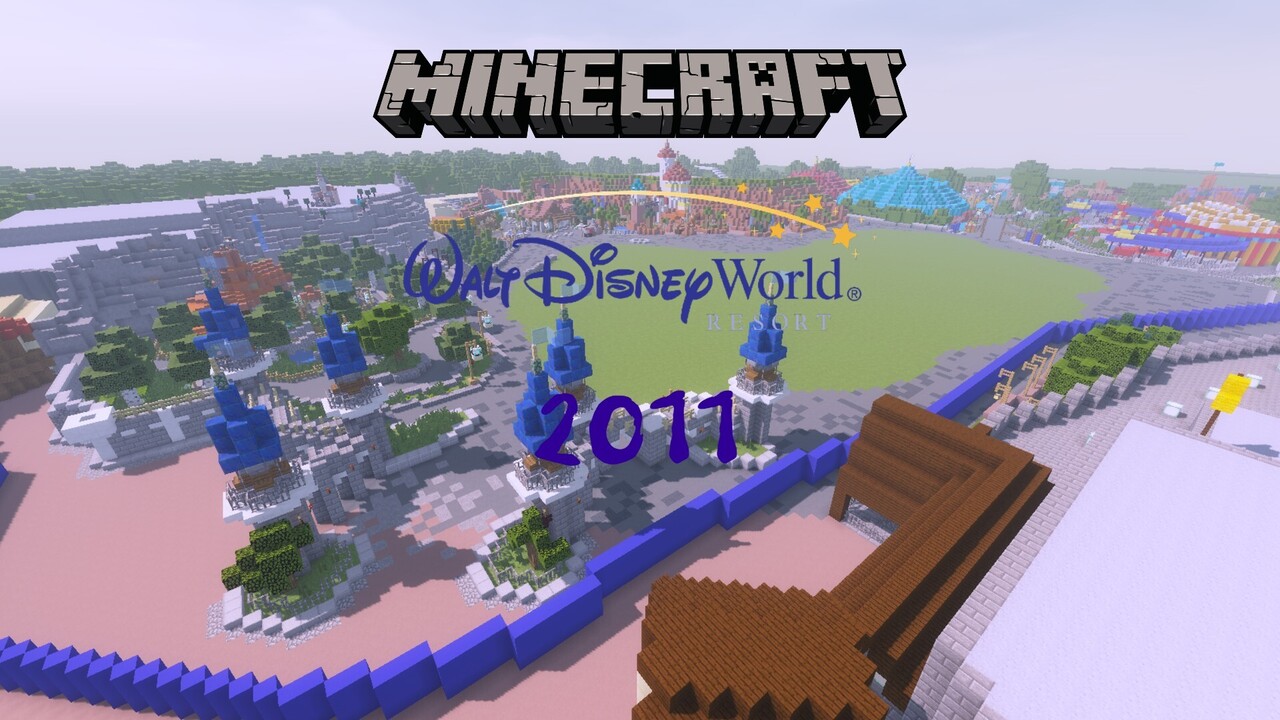 Walt Disney World 2011 Minecraft Map
