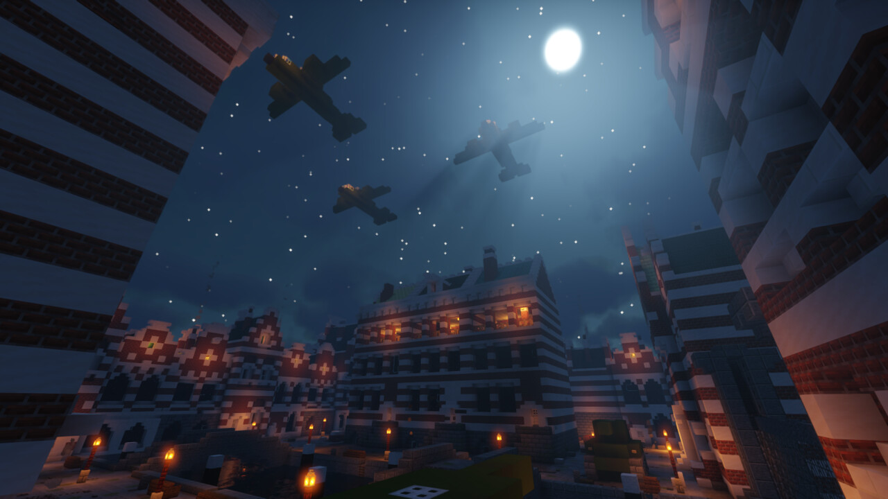 Dutch Town, circa WWII Minecraft Map