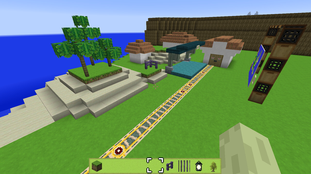 Legend of Zelda: Spirit Tracks Overworld Minecraft Map