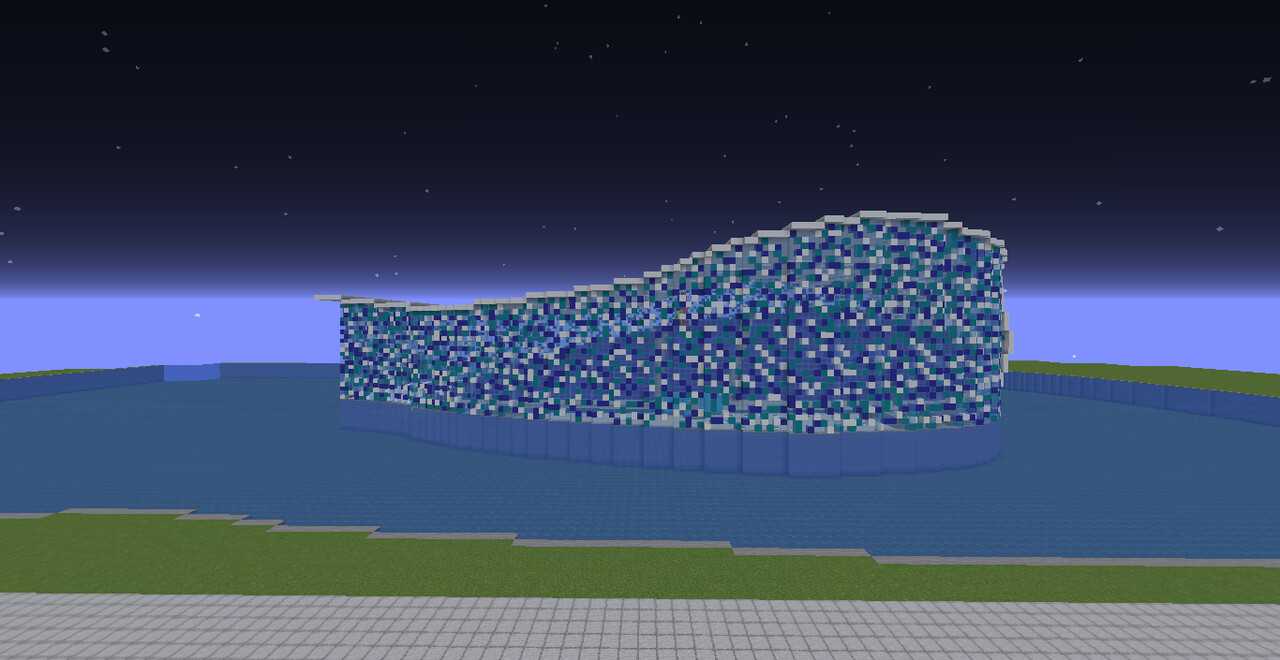 Olympic swimming pool Minecraft Map