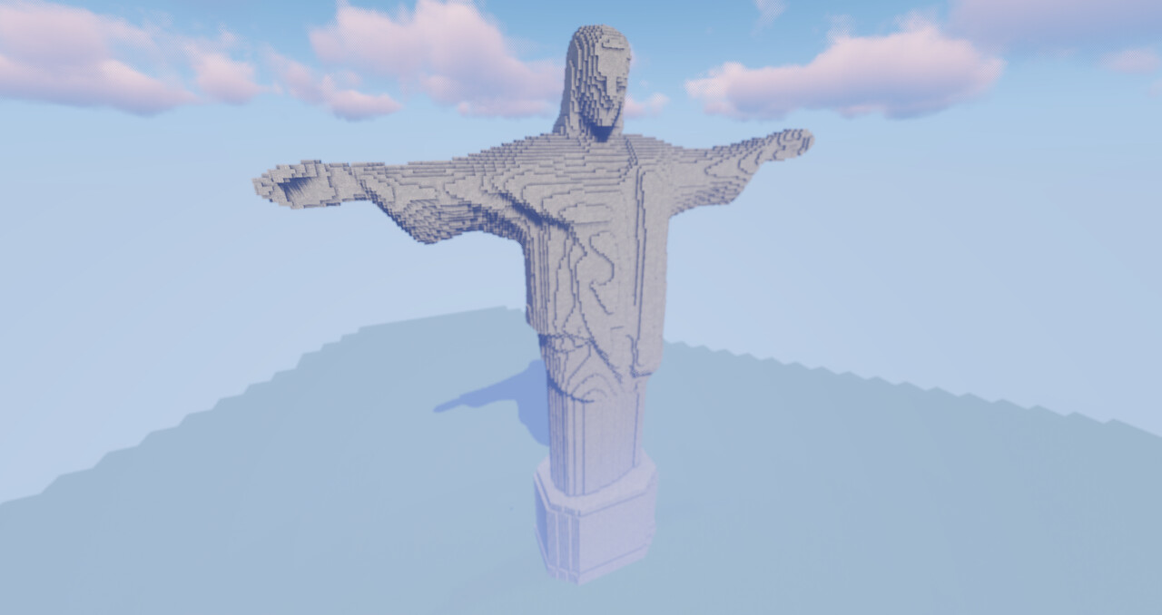 Jesus Statue Brazil Minecraft Map