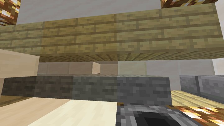 Modern house + secret lever Minecraft Map