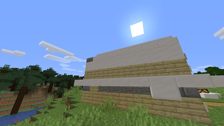 Modern house + secret lever Minecraft Map
