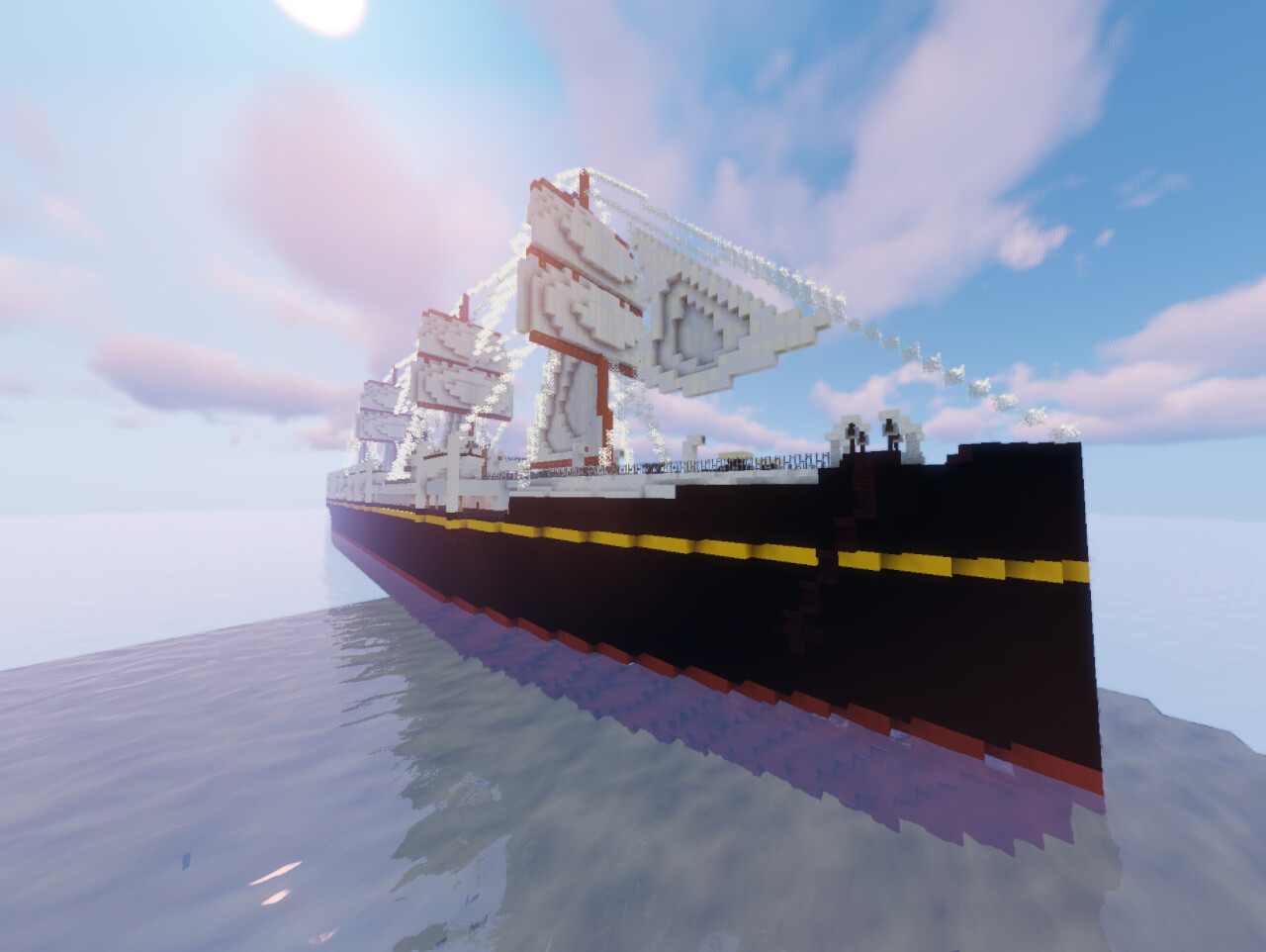 RMS. Atlantic (1871) exterior only Minecraft Map