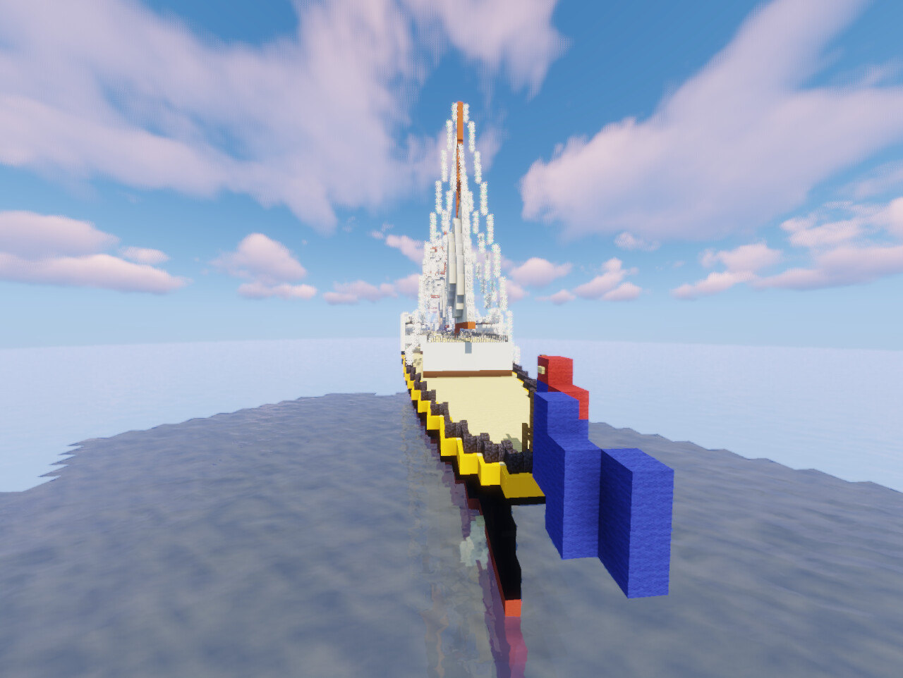 RMS. Atlantic (1871) exterior only Minecraft Map