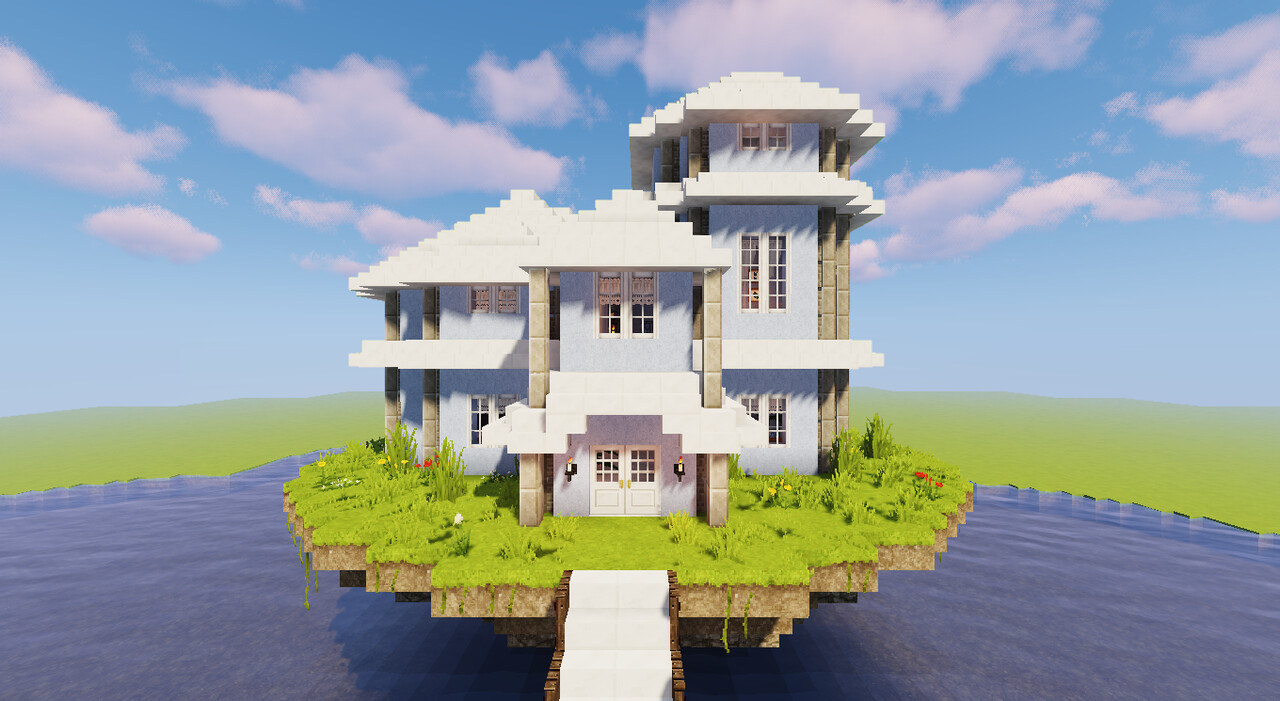 Up in the Air House Minecraft Map