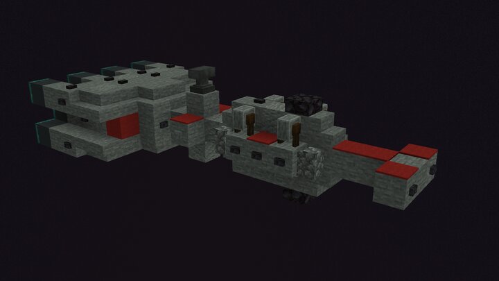 Star Wars CR-90 Tantive IV Minecraft Map