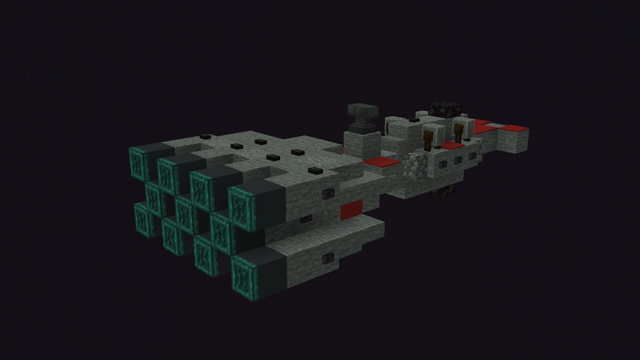 Star Wars CR-90 Tantive IV Minecraft Map