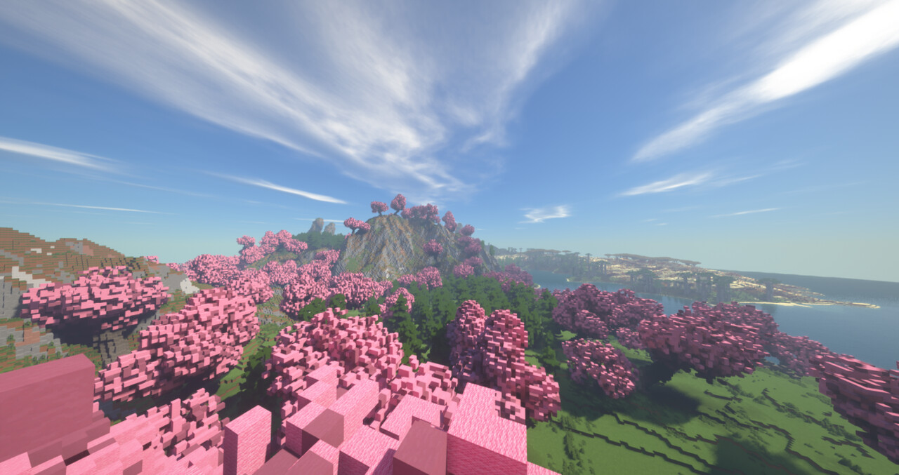 Small custom survival world (Worldpainter) Minecraft Map