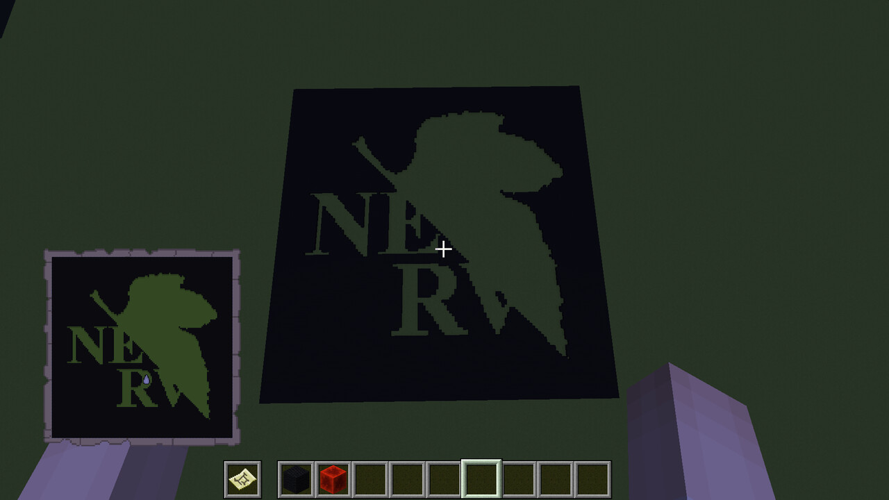 NERV Map Art Minecraft Map