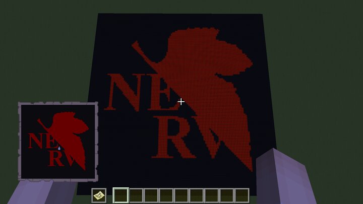 NERV Map Art Minecraft Map
