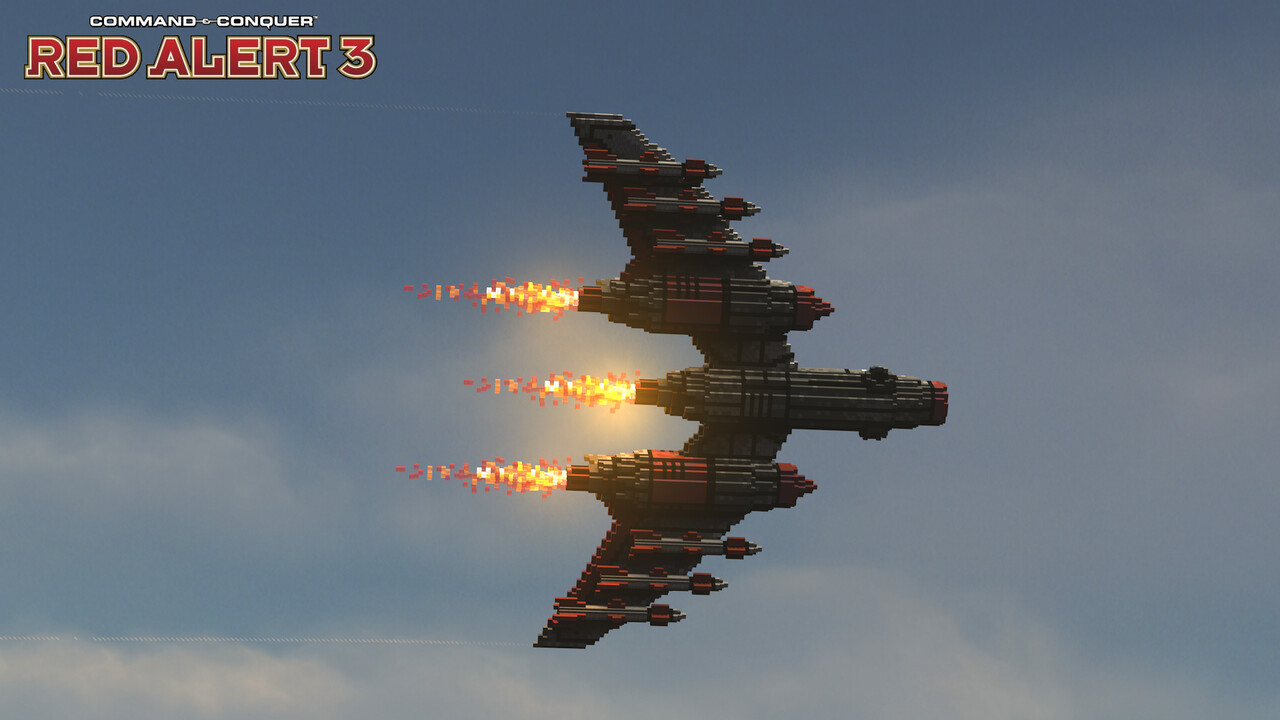 MiG fighter | C&C Red Alert 3 [1.12] Minecraft Map