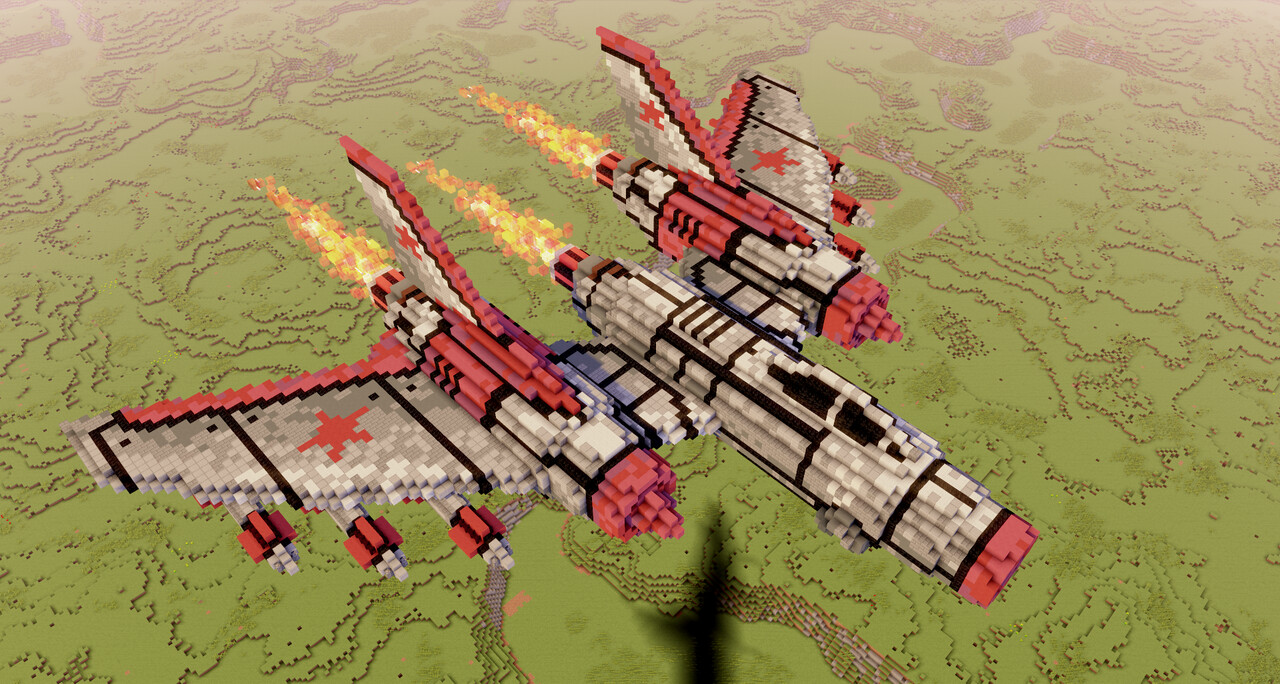 MiG fighter | C&C Red Alert 3 [1.12] Minecraft Map