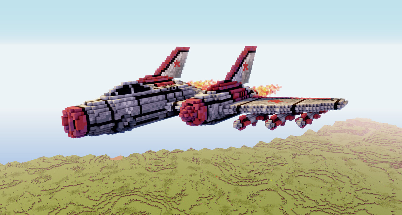 MiG fighter | C&C Red Alert 3 [1.12] Minecraft Map