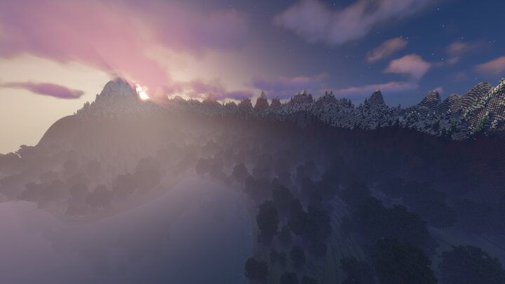 Deciduous Valley Minecraft Map