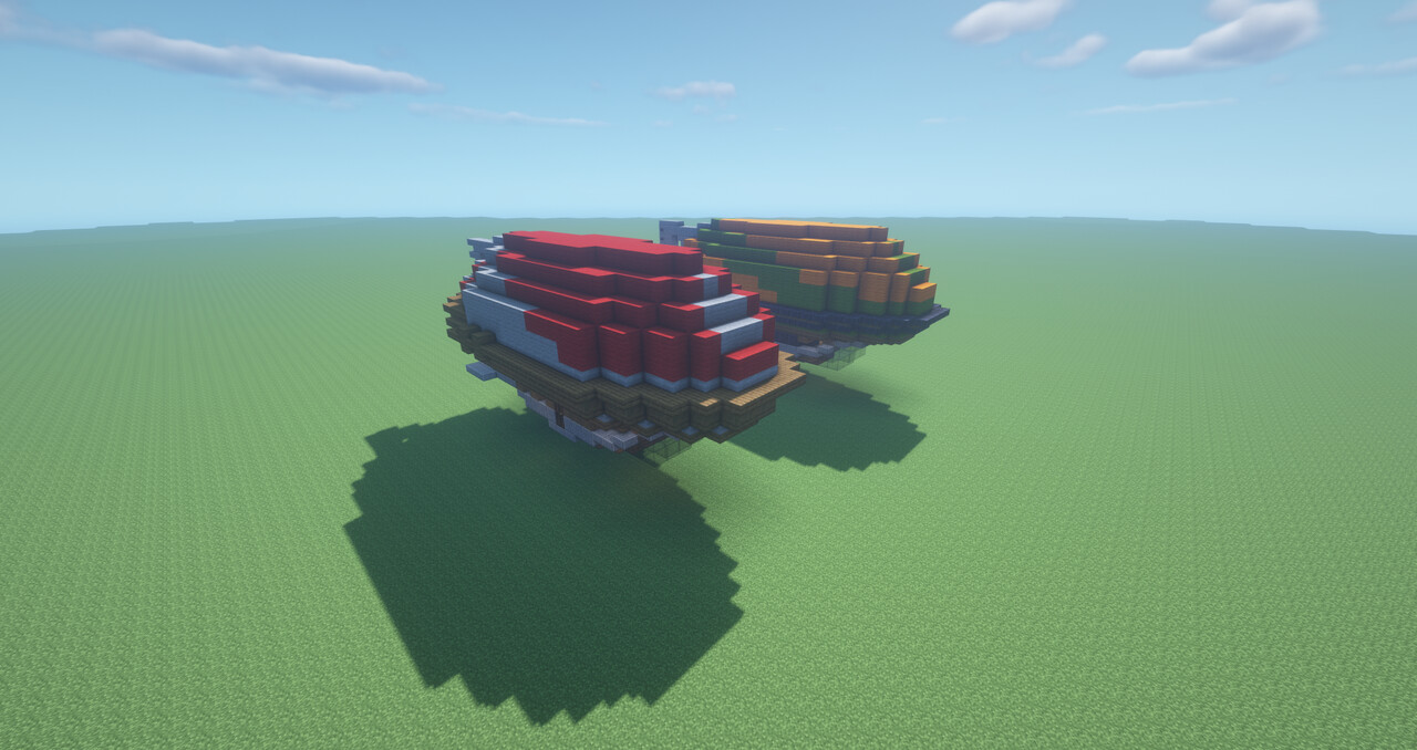 Steampunk Passenger Transport Minecraft Map