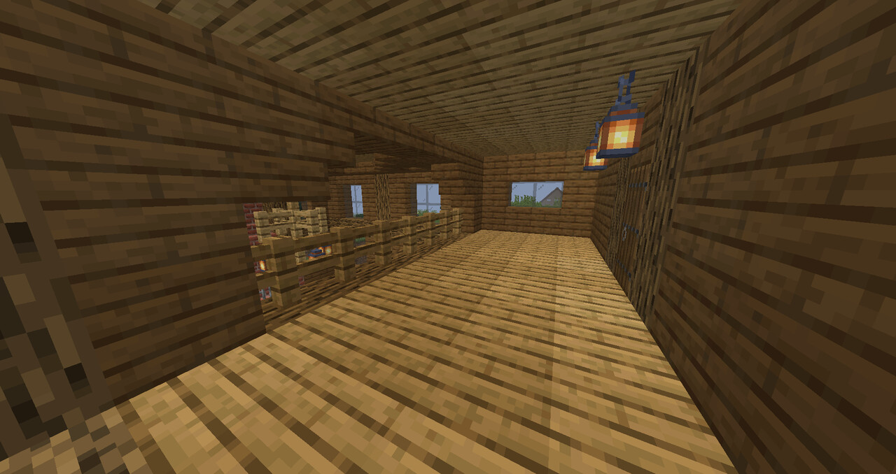 Spruce Mansion House, 3 storys Minecraft Map