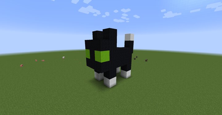 Giant Cat Statue Minecraft Map