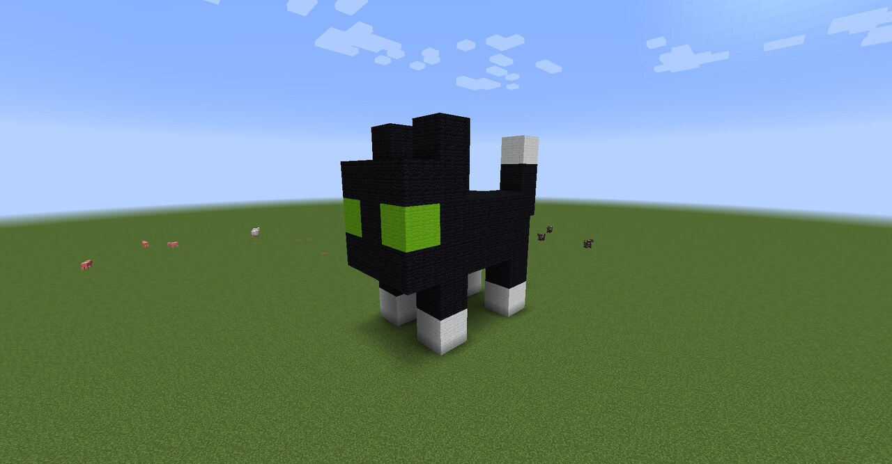 Giant Cat Statue Minecraft Map
